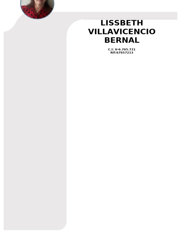 Curriculum Lissbeth-1 | PDF