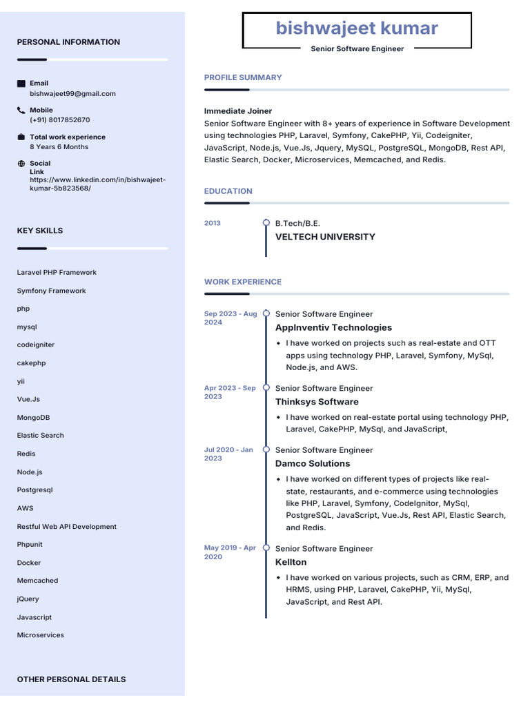 BISHWAJEET_KUMAR_RESUME_UPDATED | PDF | My Sql | Computer Programming