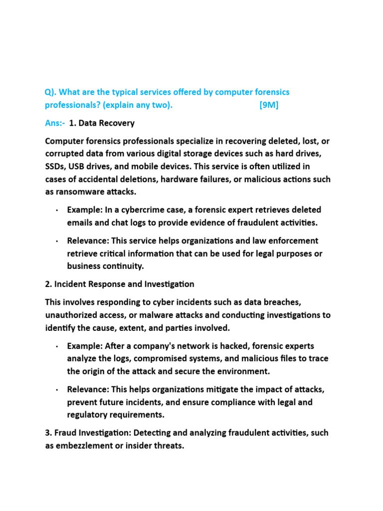 Unit 3 - CSDF | PDF | Computer Forensics | Malware