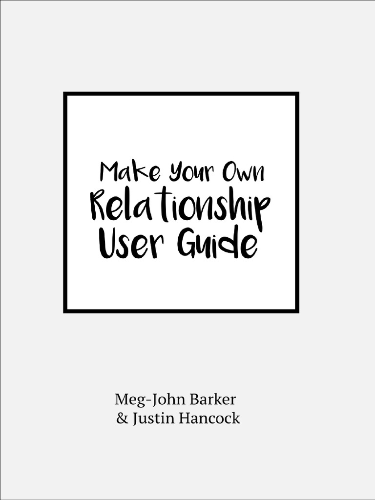 Make Your Own Relationship User Guide 1 | PDF