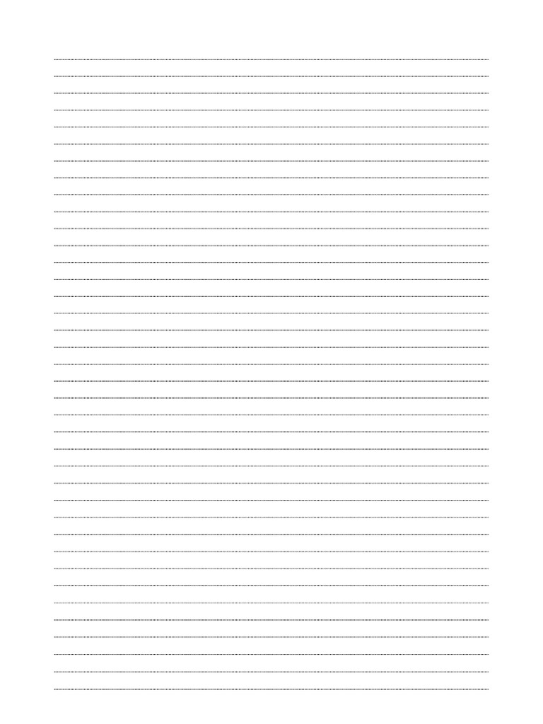 A4 Paper Lines | PDF