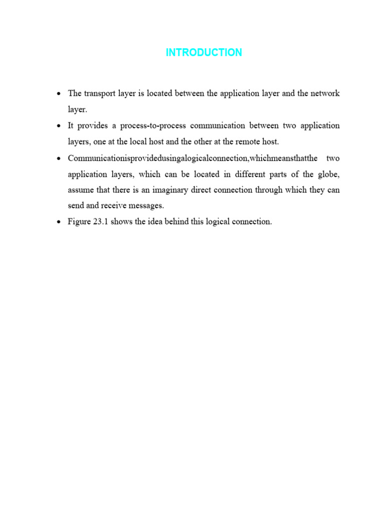 mod 4 | PDF | Port (Computer Networking) | Network Socket