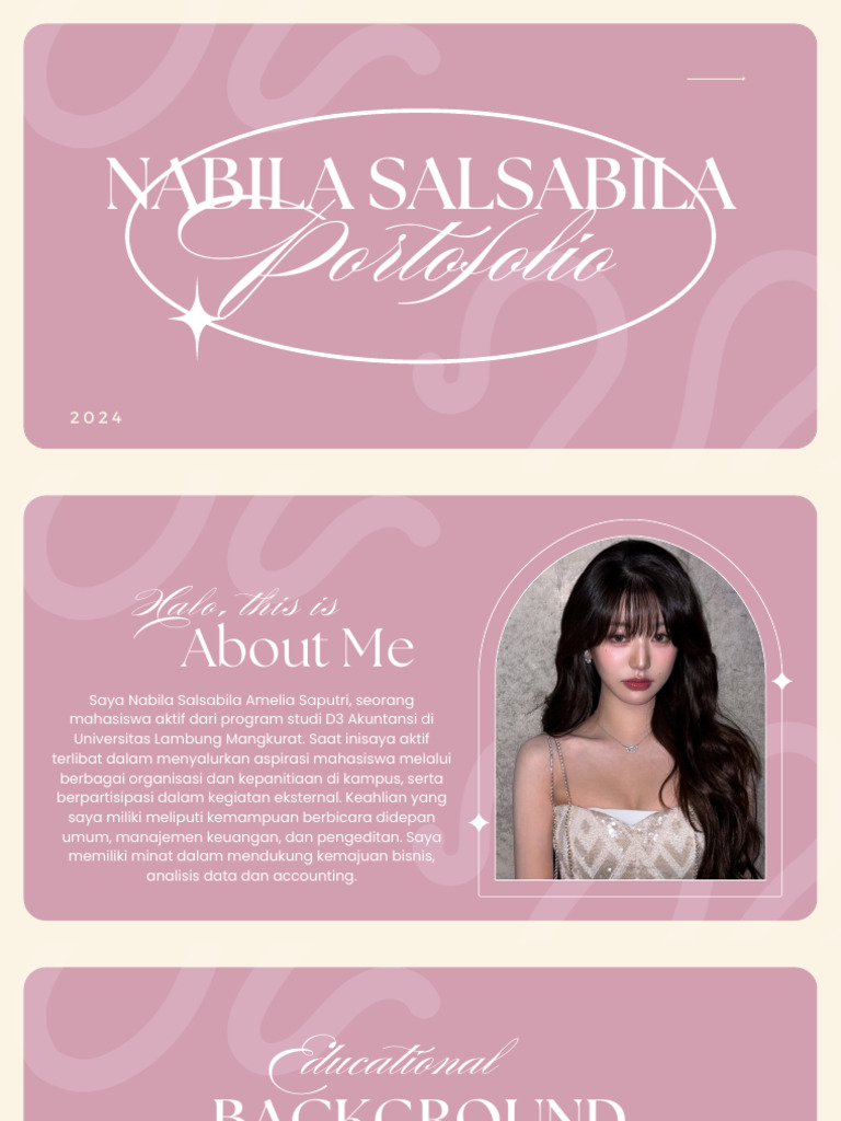 Zheya Portofolio (Draft) | PDF