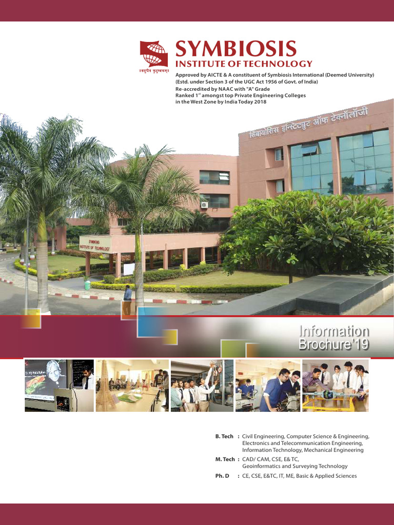 Symbiosis Institute of Technology Admissions | PDF | University And ...