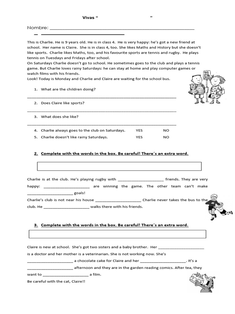 Children 3 Charlie and Friends | PDF