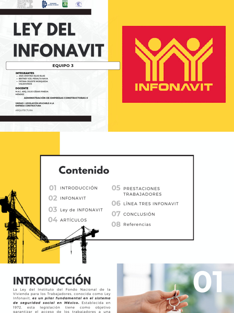 Ley del INFONAVIT: Acceso a Vivienda Digna | PDF | Bienes raíces