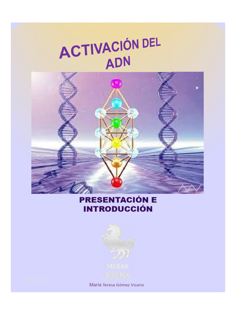 Activación de ADN y Códigos Sagrados | PDF | Adn | Tierra