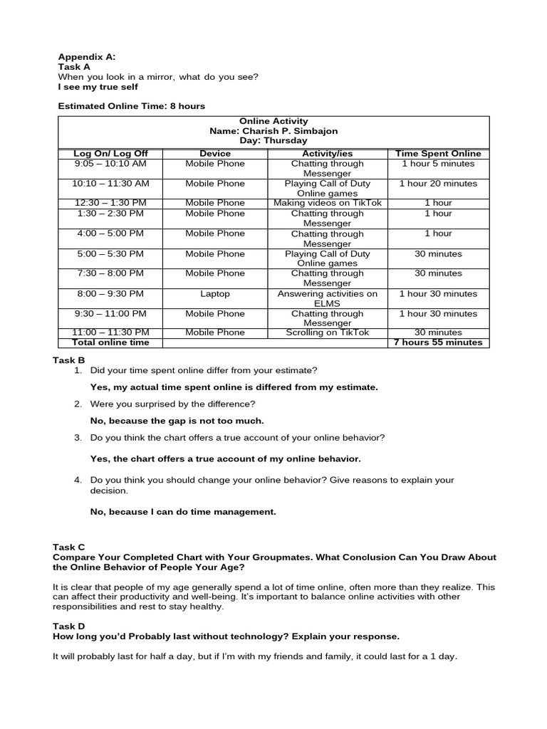 STS Task Performance | PDF