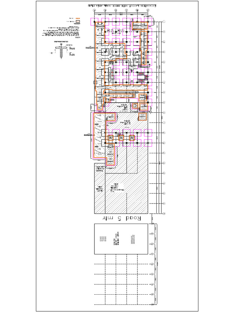 Layout With Brick Wall Showing Plan | PDF