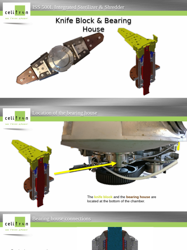 7.-ISS 500L Knife Block and Bearing House | PDF | Bearing (Mechanical ...