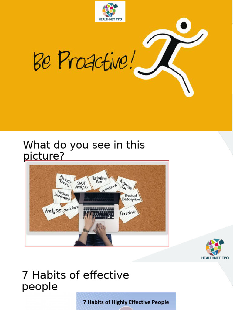 Be Proactive at Work | PDF | Procrastination | Professional Skills