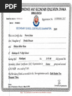 SSC Academic Transcript 2023 | PDF