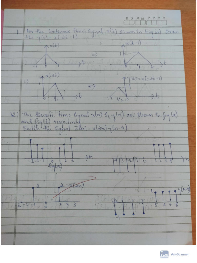 DSP assignment 2 | PDF