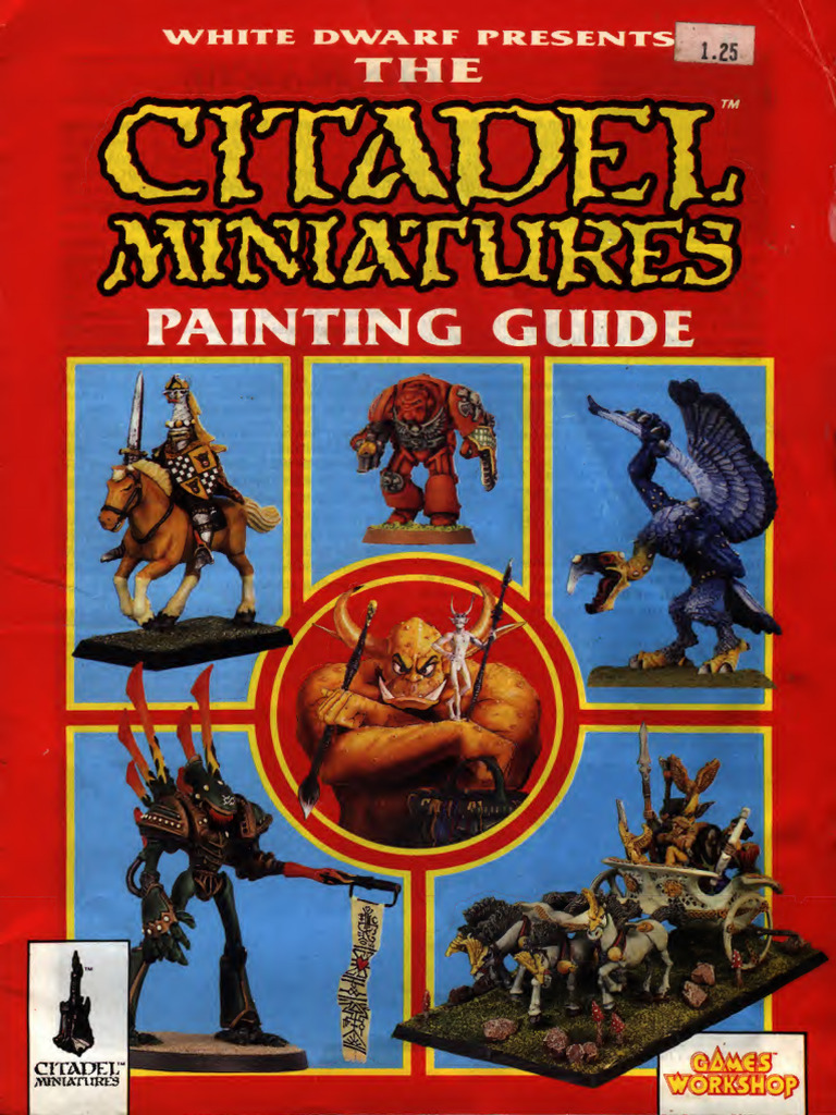 1989 - Citadel Miniatures Painting Guide - Text | PDF | Paint | Paintings