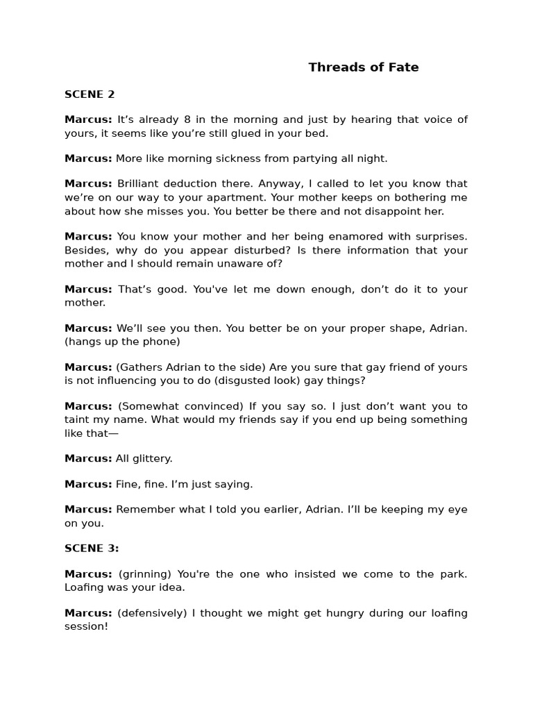 Threads-of-Fate-Marcus | PDF
