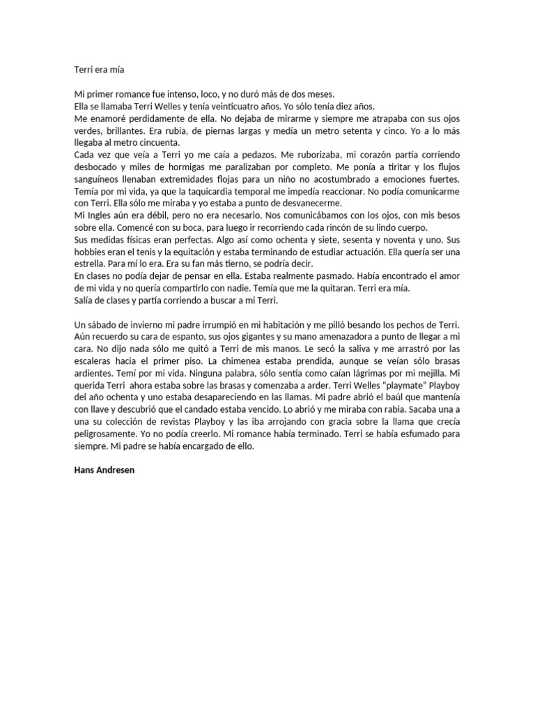 Mi Primer Romance | PDF