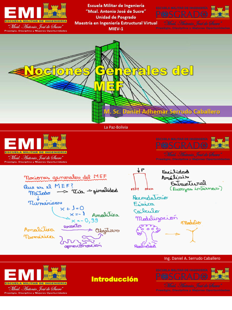 Nociones de MEF | PDF | Método de elementos finitos | Ciencia computacional