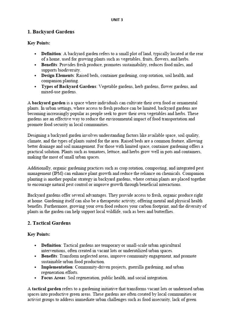 UNIT 3 second half | PDF | Greenhouse | Forests