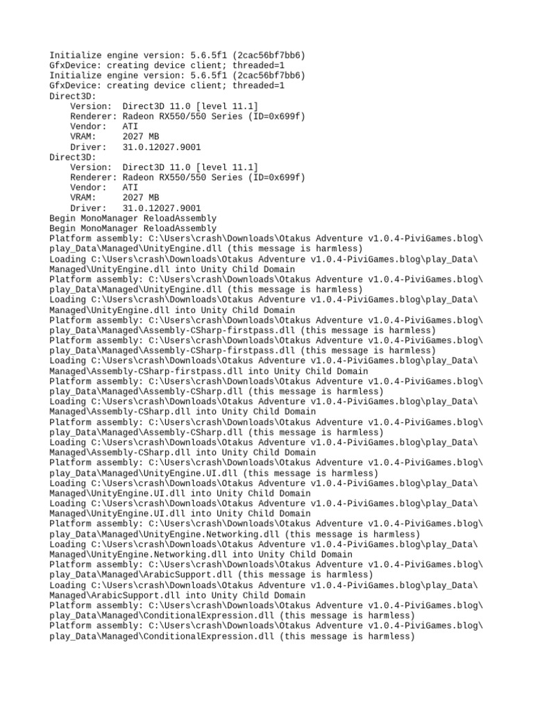 Output Log | PDF | Computer Architecture | Microsoft Windows