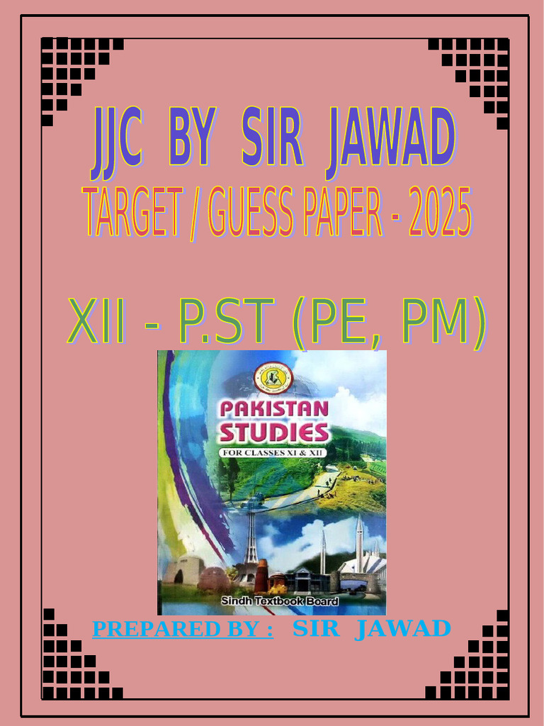 Xii - P.ST (P.e., P.M.) Fronts | PDF