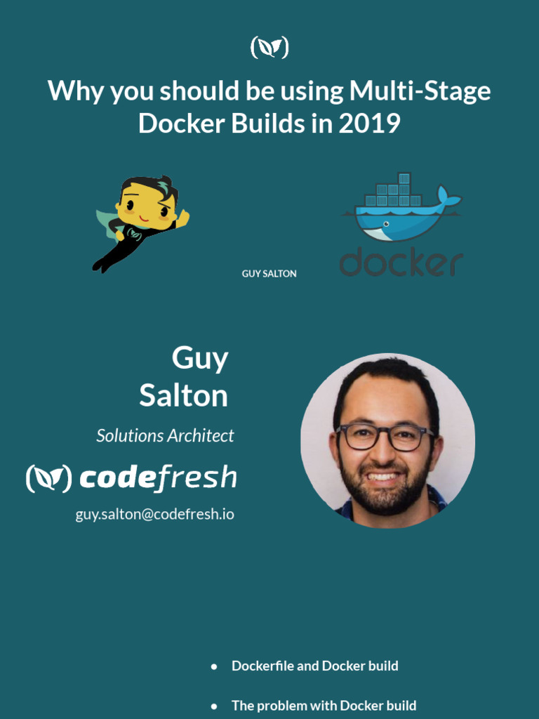 Why You Should Be Using Multi Stage Docker Builds in 2019 5 | PDF ...