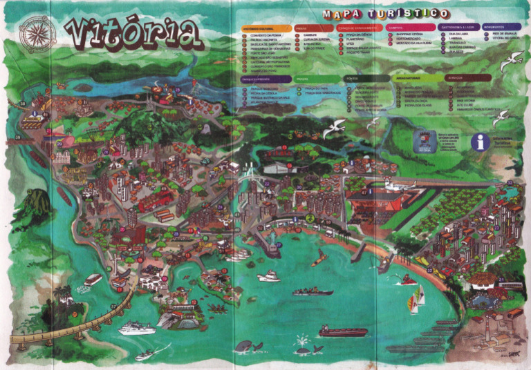 Mapa Turistico Vitória | PDF