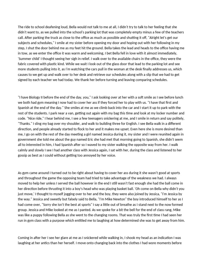 Twilight Chapter 2 | PDF