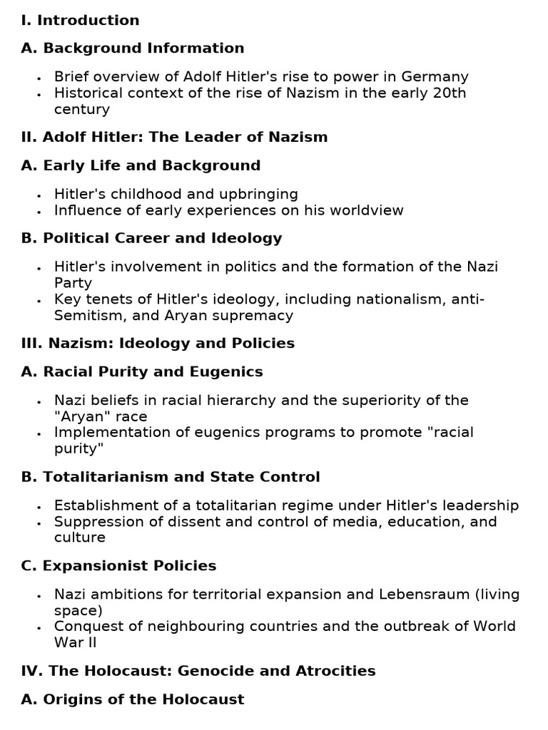 Hitler's Rise and Nazi Ideology Explained | PDF | Nazi Germany | The ...