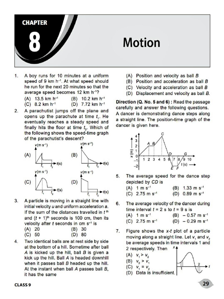 NSO - Motion | PDF
