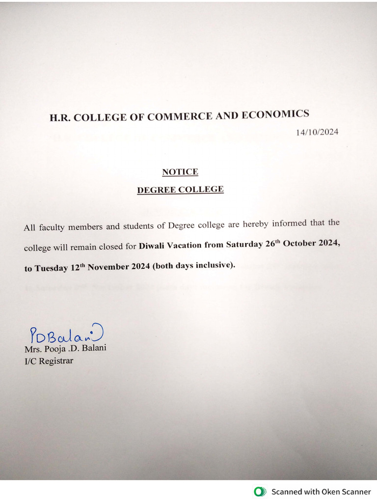 Degree College | PDF