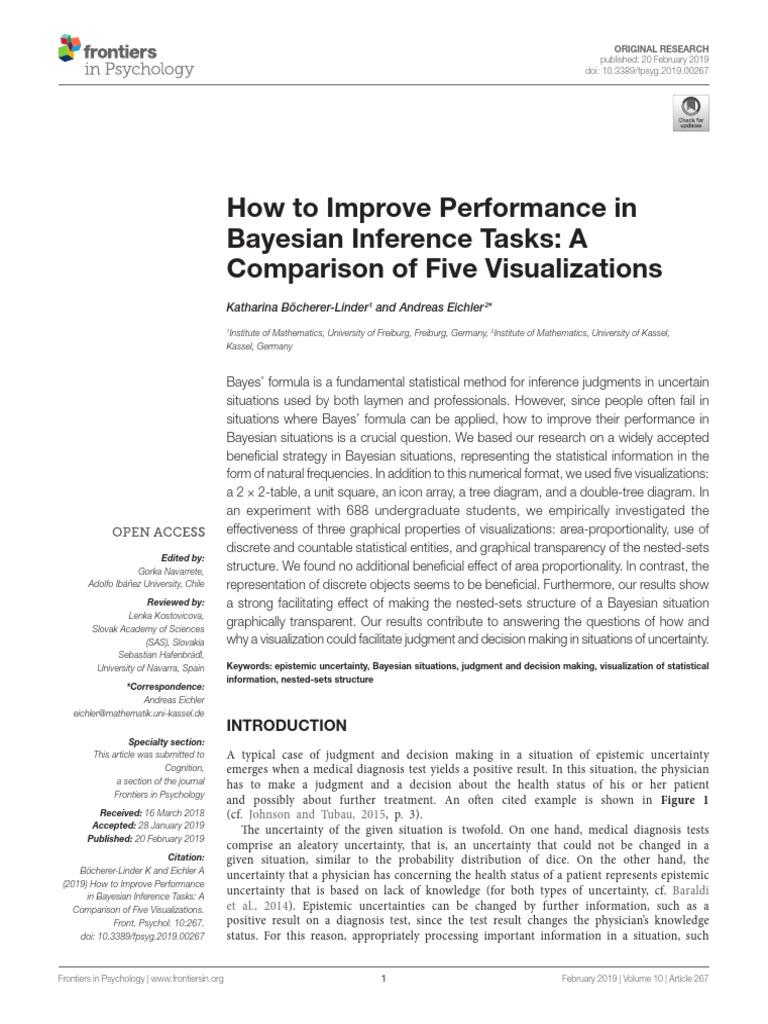 How To Improve Performance in Bayesian Inference T | PDF | Bayesian Inference | Hypothesis