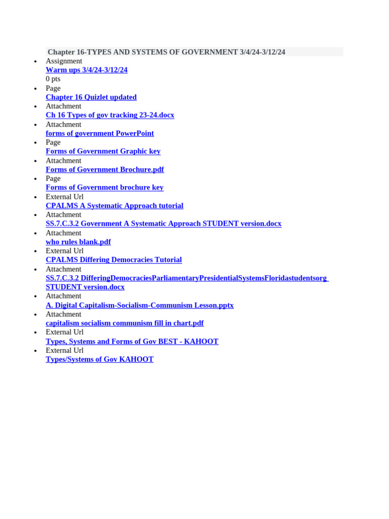 Civics 1-16 Overview | PDF | Politics Of The United States | American ...