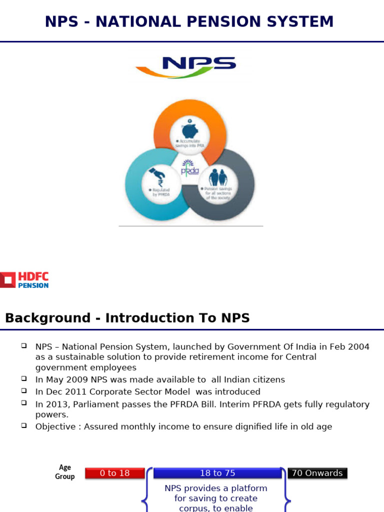 NPS Product Presentation | PDF | Financial Services | Economies