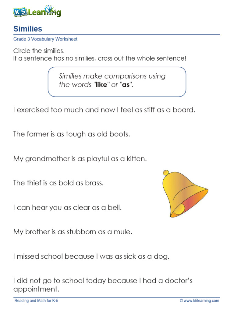 grade-3-similes-4 | PDF