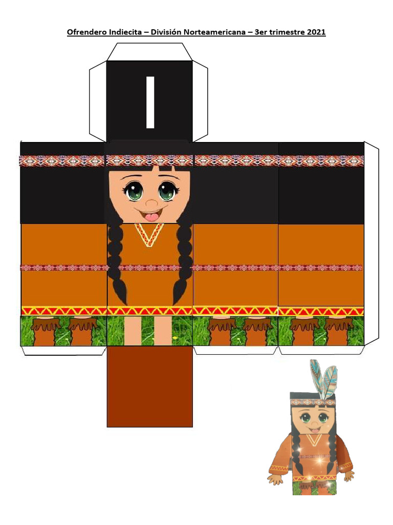 Ofrendero Indiecita 3T 2021 Instrucciones | PDF