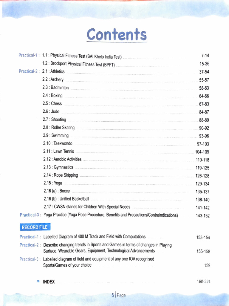 Practical-1 1.1physical Fitness | PDF | Physical Fitness | Physical Exercise