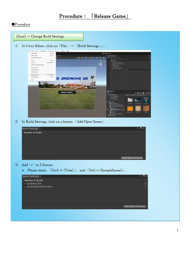 Procedure ReleaseGame | PDF