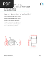 Wheelchairs Dimensions & Drawings | PDF | Wheelchair