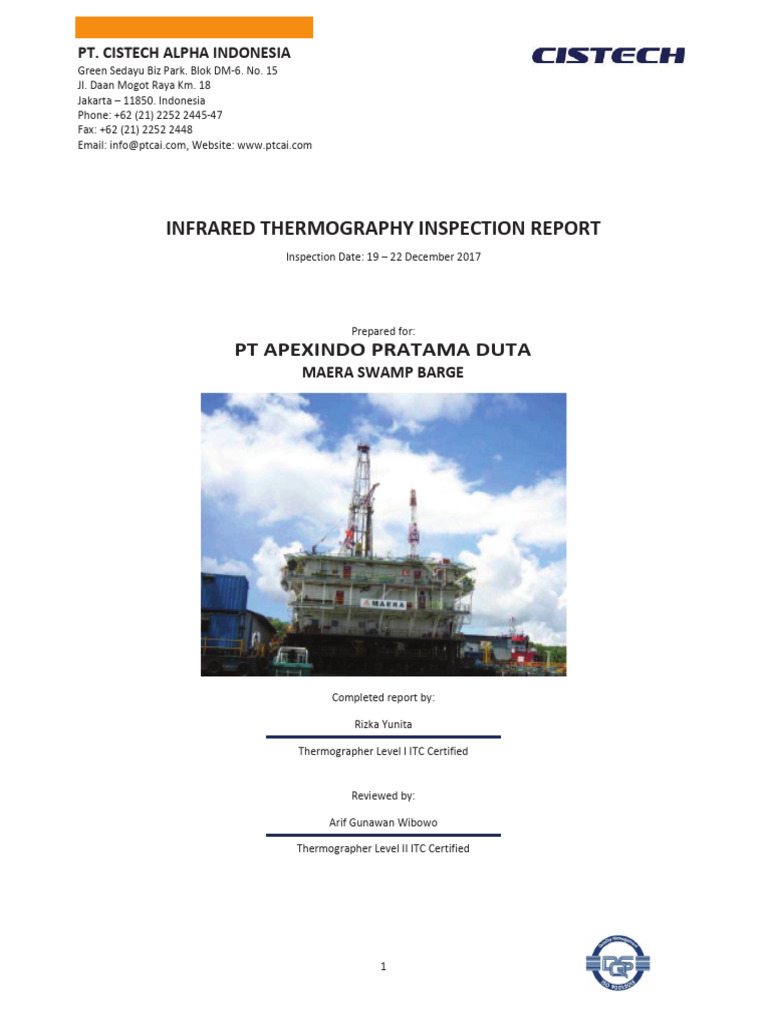 Thermal Survey Inspection Cistech | PDF | Electrical Connector | Bronze