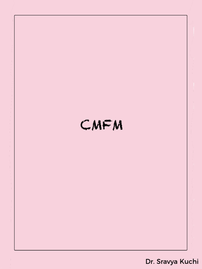 CMFM | PDF