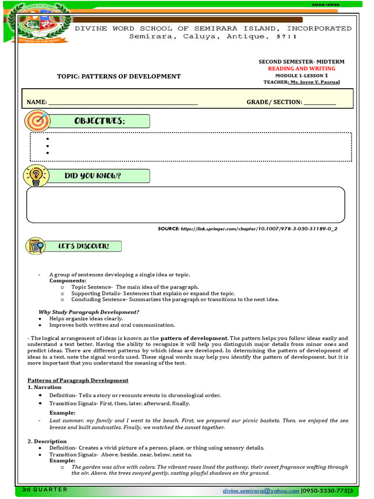 MODULE 1-R & W | PDF | Argument | Cognitive Science