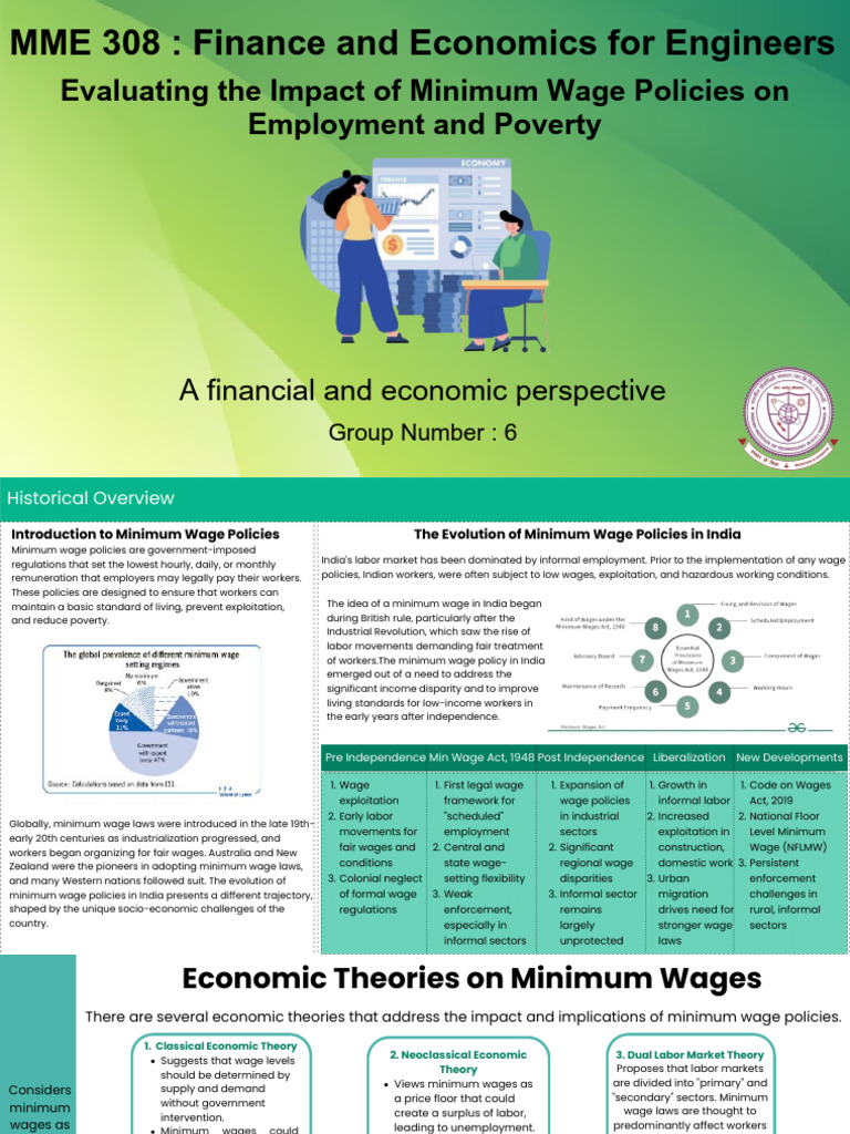 Impact of Minimum Wage On Employment and Poverty | PDF | Cost Of Living ...