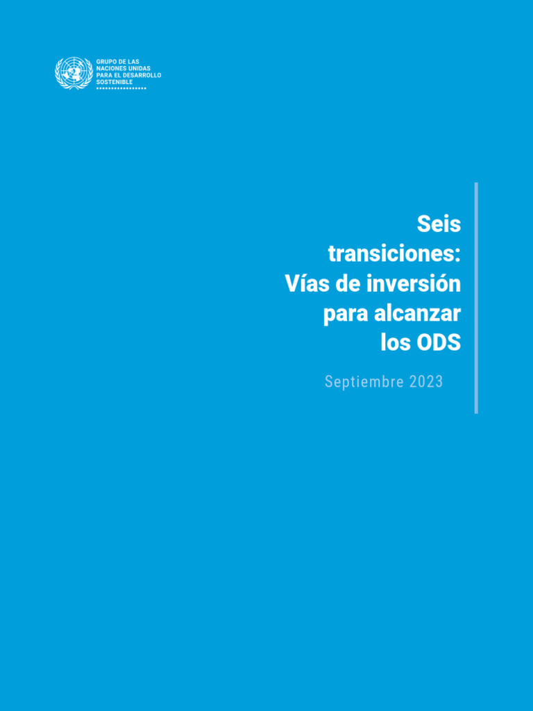 Six Transitions Spanish | PDF | Naciones Unidas | Relaciones ...