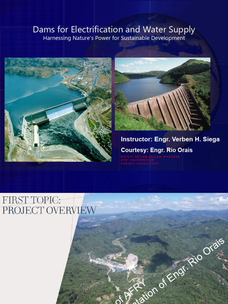 Presentation-DAM | PDF | Dam | Reservoir