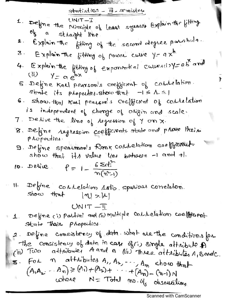 Statistics Question Papers Access | PDF