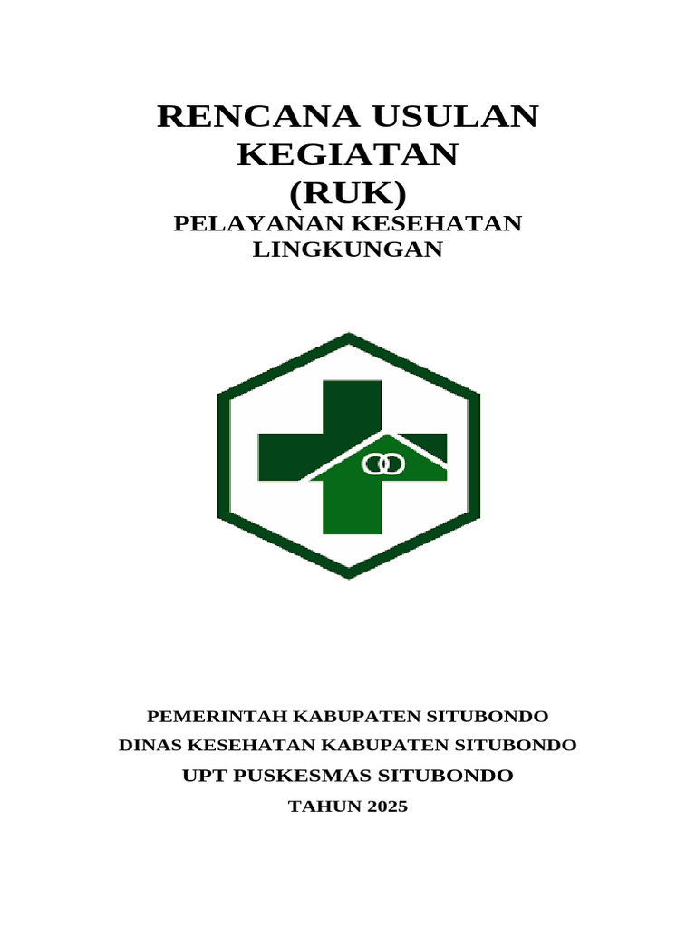 Ruk Lengkap Kesling 2025 | PDF