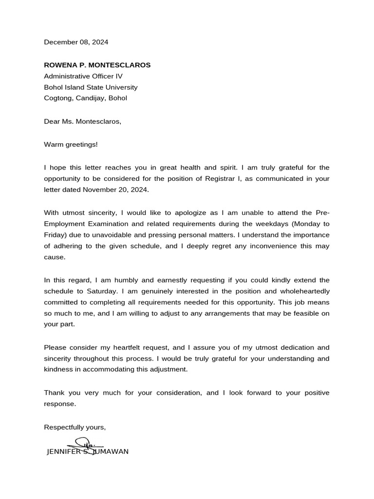 RESPONSE LETTER | PDF