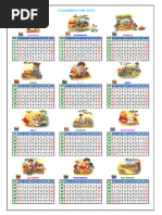 Year 1752 Calendar - India | PDF