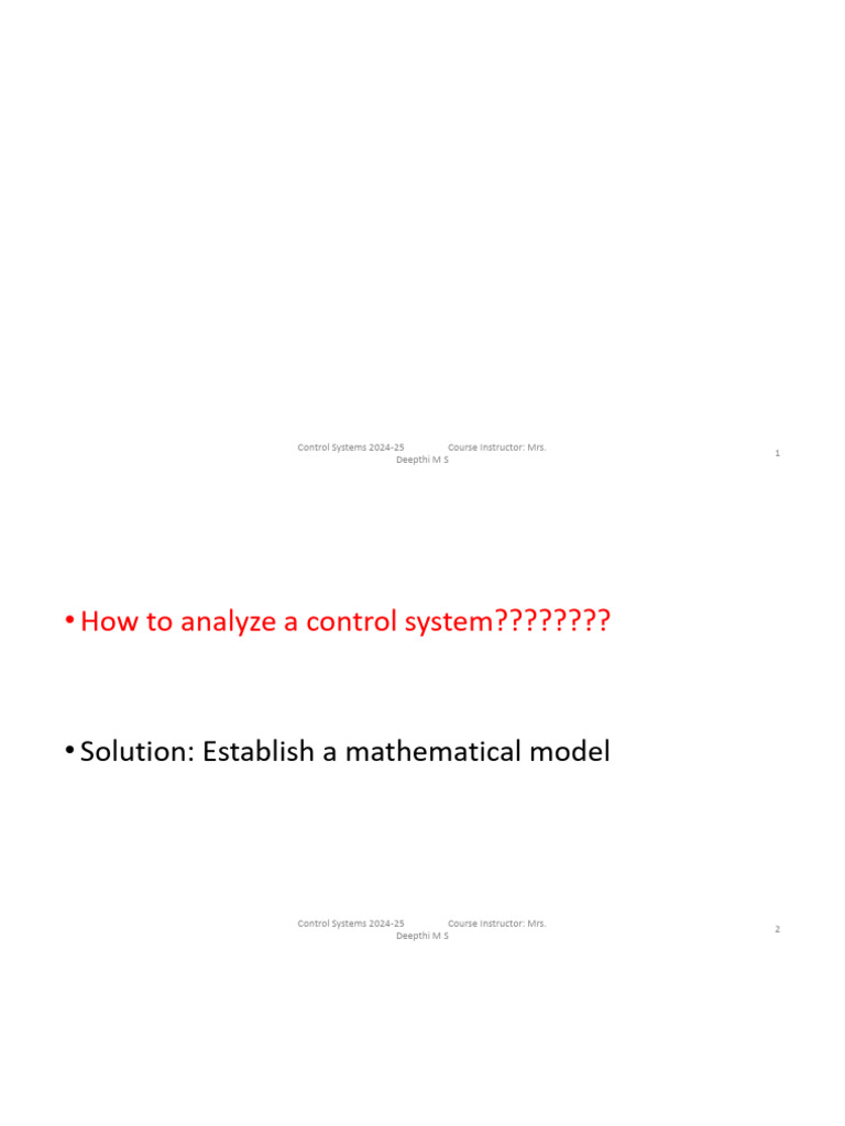 Transfer Function Block Diagrams | PDF | Control Theory | Mathematical ...