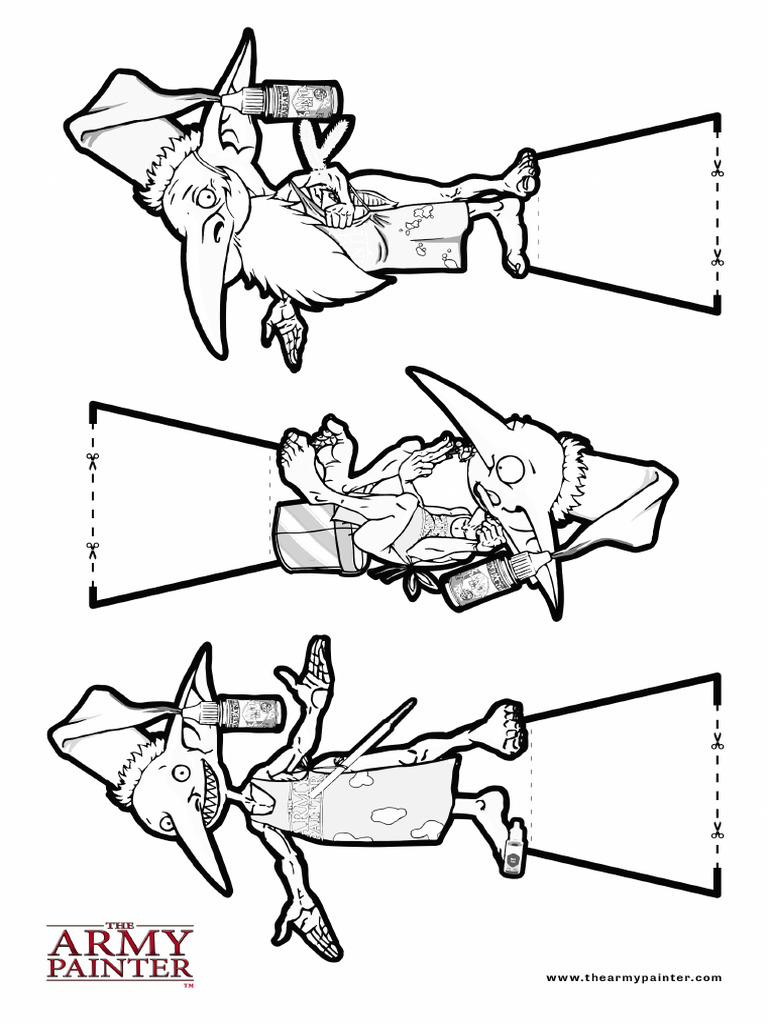 A4 DipIt Kravlenisser Sheet UNCOLOURED | PDF